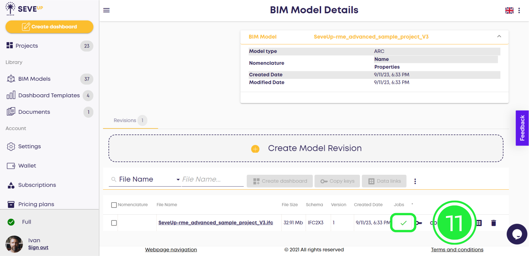 How to upload and link BIM models to your first SeveUp project?